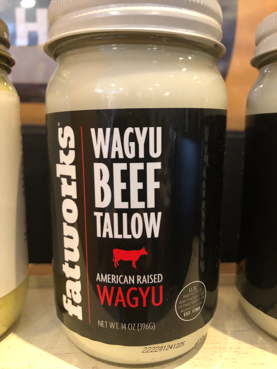 16oz American Waygu Beef Tallow – Hobys Honey & General Store