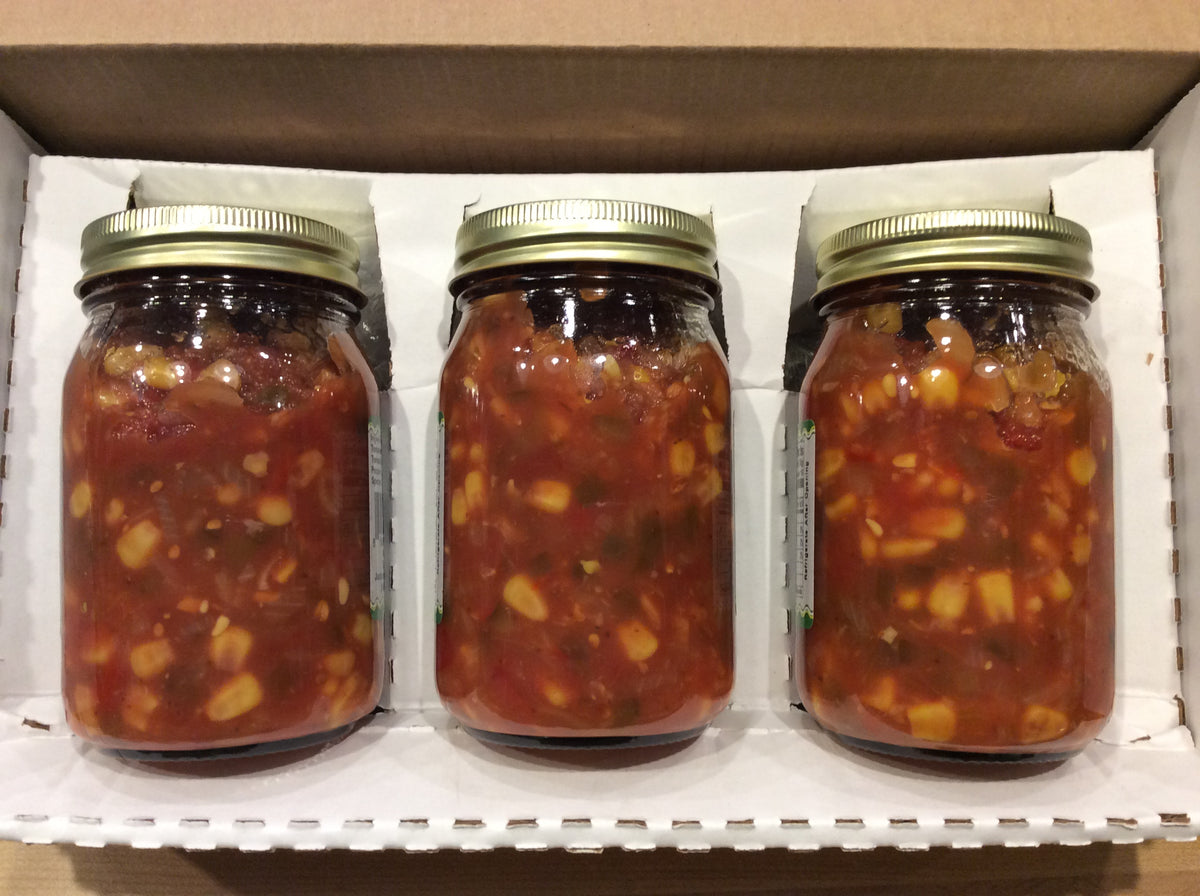 Corn Salsa 3-Pack (17oz. jars) – Hobys Honey & General Store