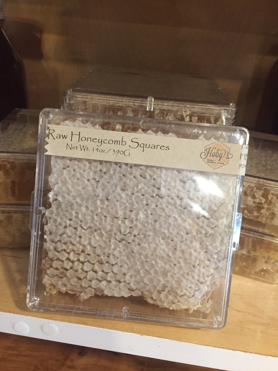 Honeycomb Squares 4”x4”x2” Avg Wt. 1lb. (*Raw) – Hobys Honey & General ...
