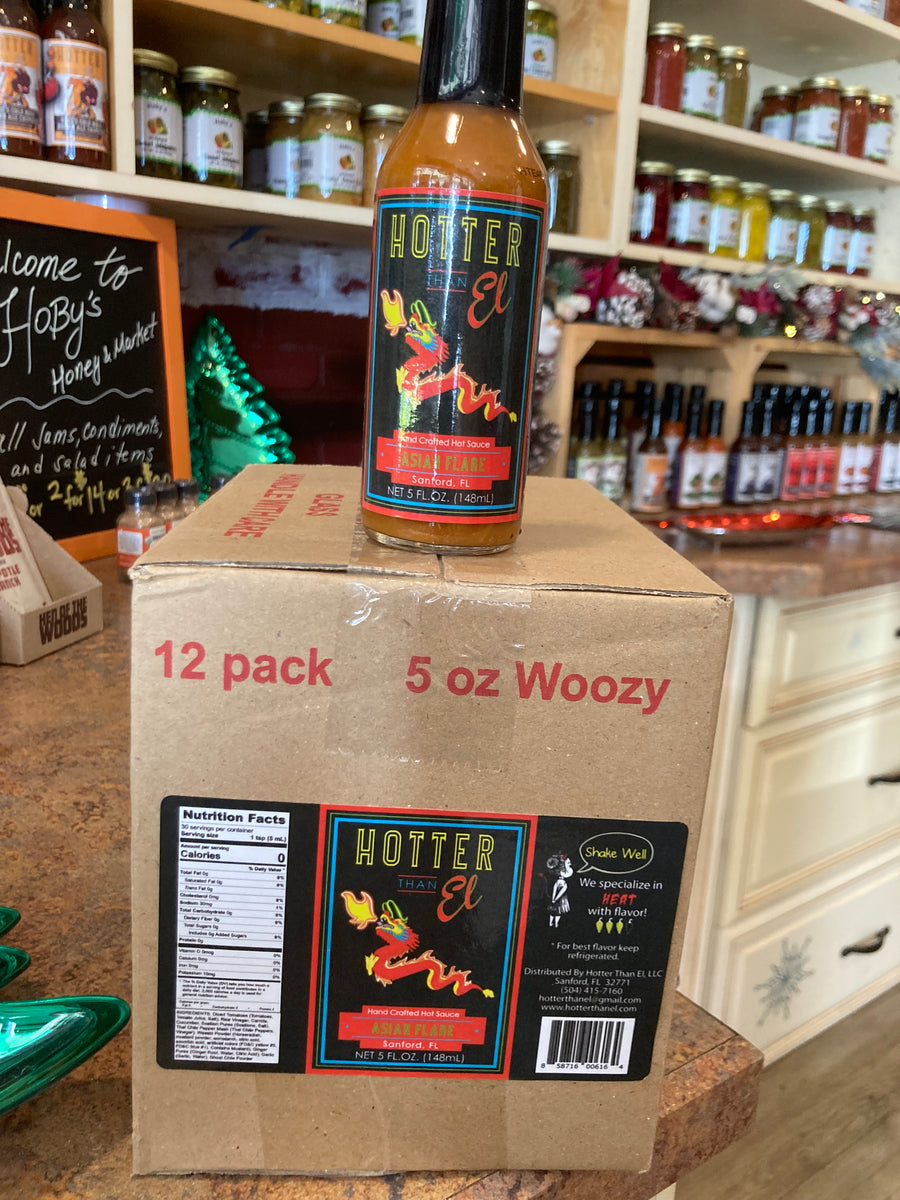 Asian Flare Hot Sauce – Hobys Honey & General Store