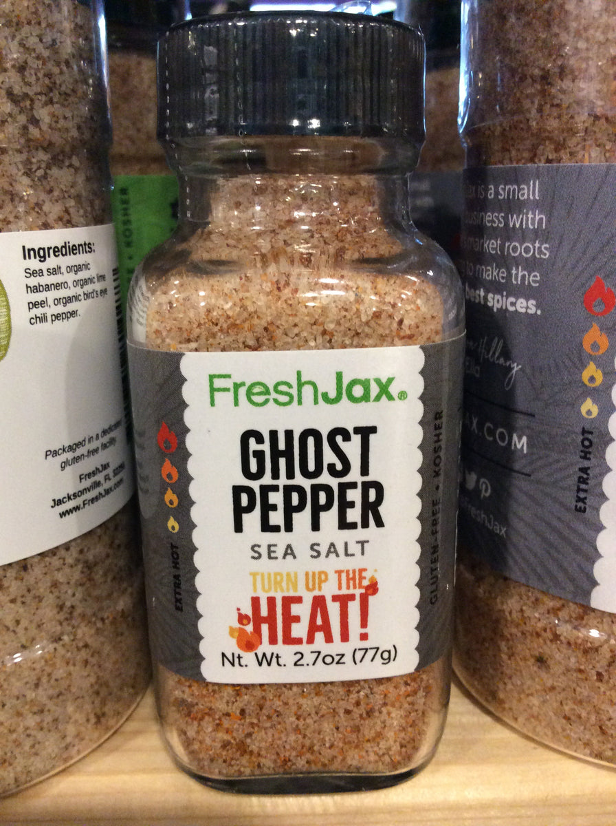 Ghost Pepper Sea Salt: FreshJax at Hoby’s – Hobys Honey & General Store